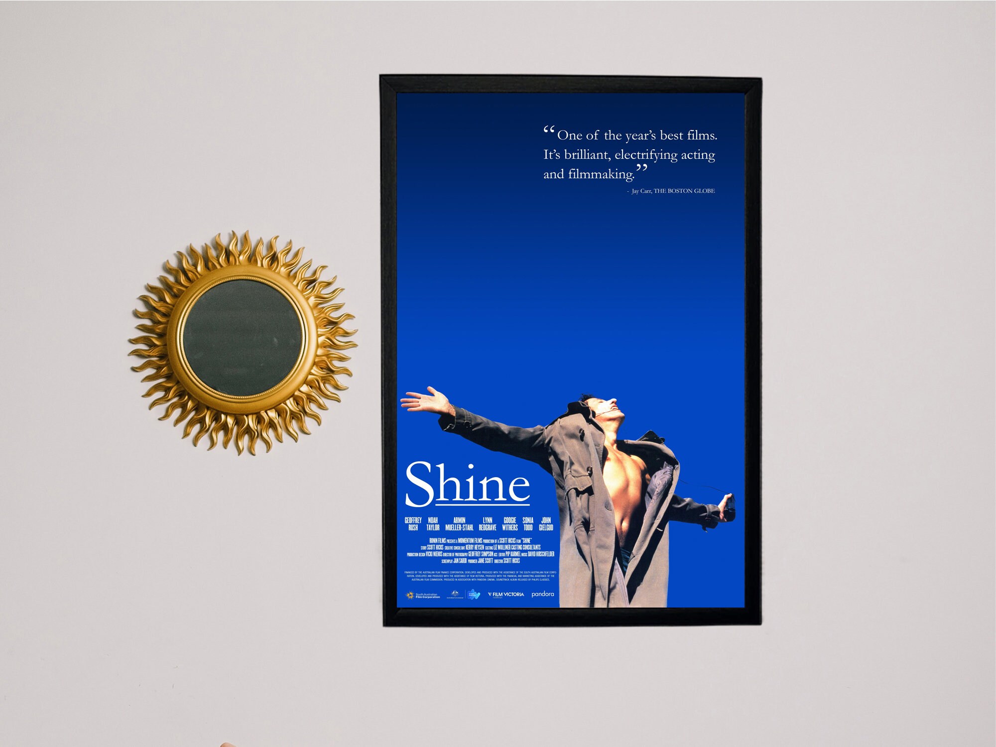 Shine Movie Series Print Dorm Room Wall Decor Canvas Multiple Size ...