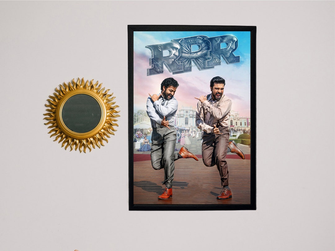 RRR Movie Series Print Dorm Room Wall Decor Canvas - Etsy