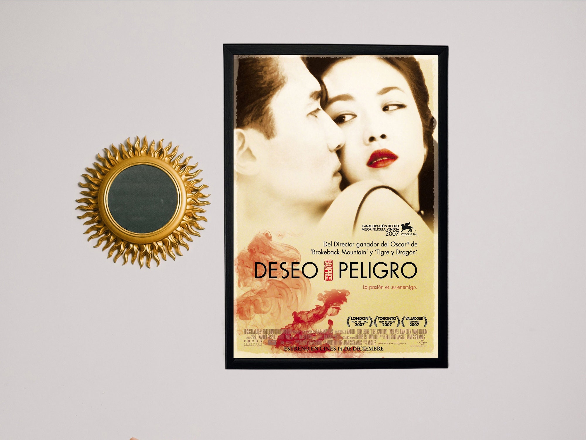 Lust Caution Movie Poster Movie Series Print Dorm Room - Etsy