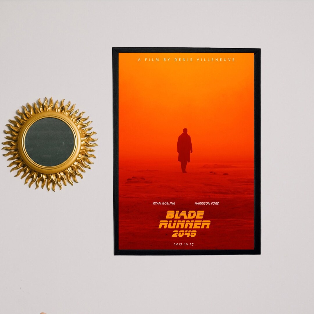 Blade Runner 2049 Movie Poster Movie Series Print Dorm Room Wall Decor ...