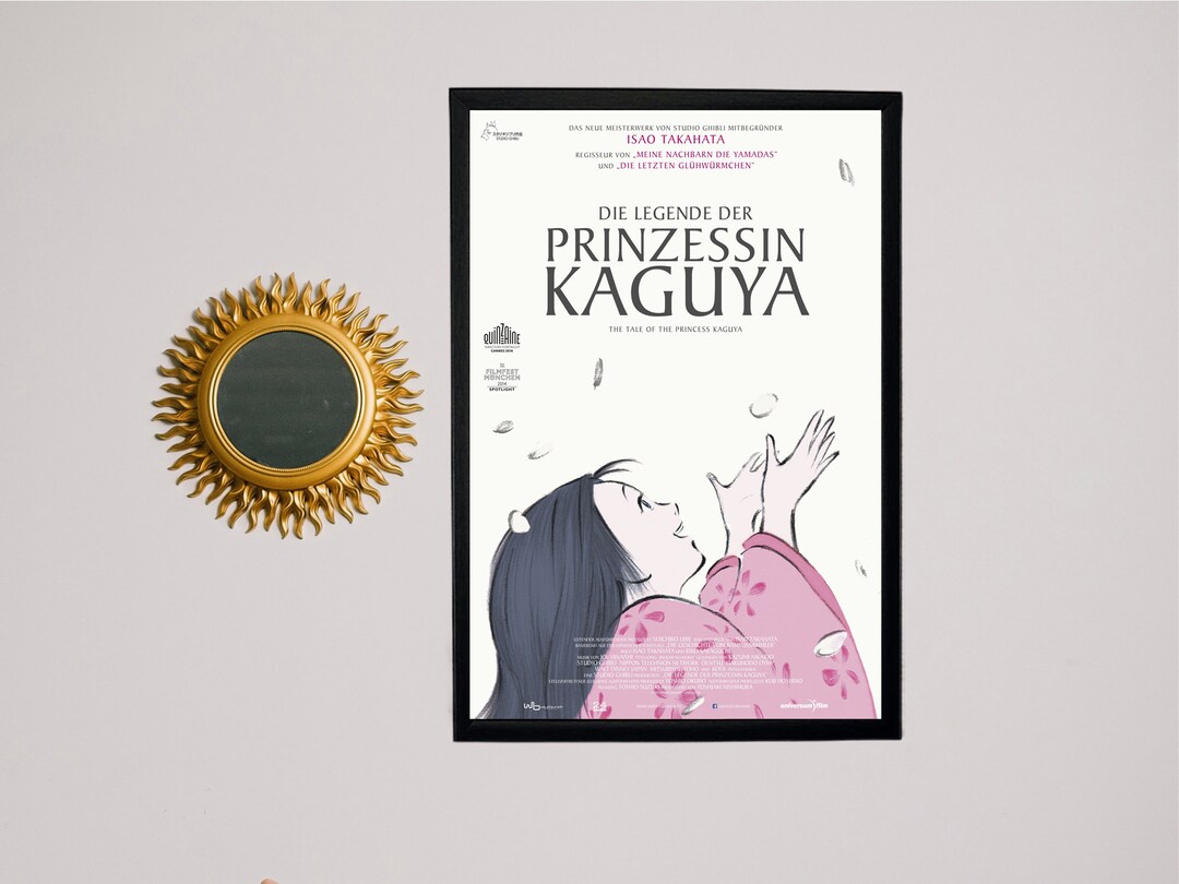 The Tale of Princess Kaguya Movie Series Print Dorm Room - Etsy