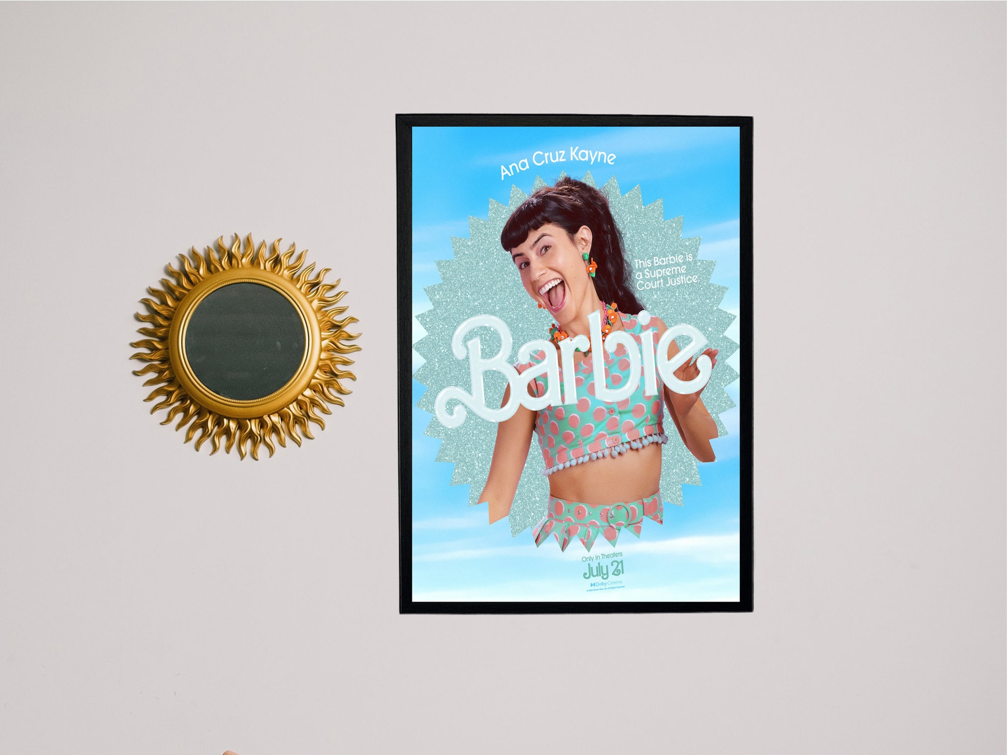 Barbie Movie Poster - Movie Series Print - Dorm Room Wall Decor