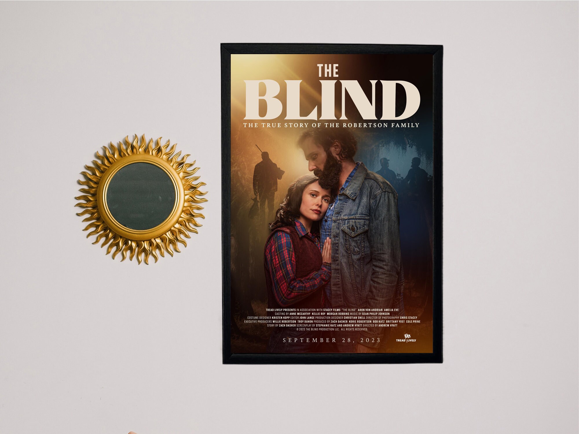 The Blind Movie Series Print Dorm Room Wall Decor Canvas Multiple Size ...