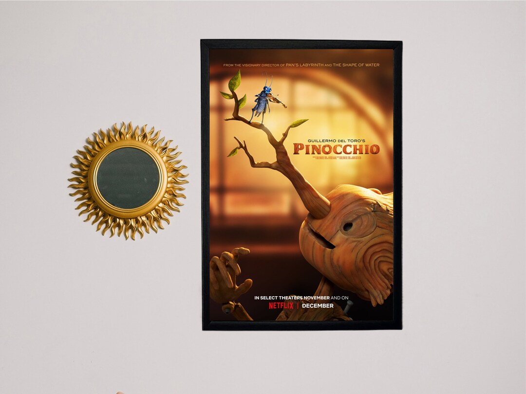 Guillermo Del Toros Pinocchio Movie Series Print Dorm Room Wall Decor ...