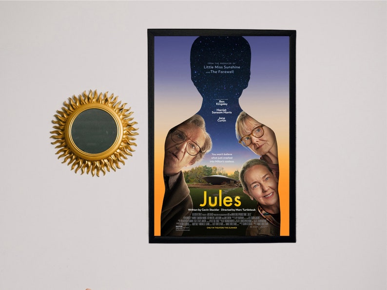 Jules Movie Series Print Dorm Room Wall Decor Canvas Multiple Size ...