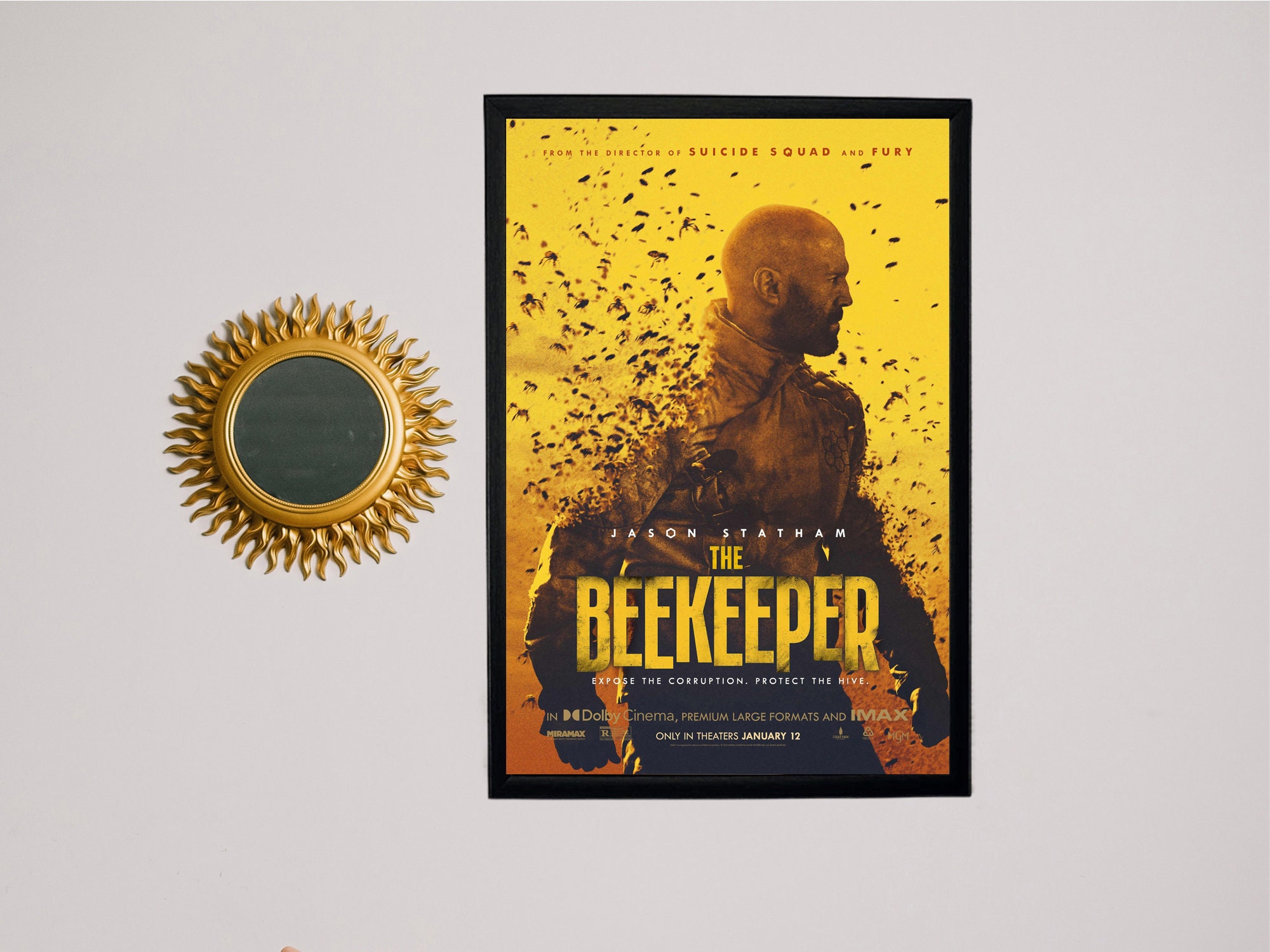 The Beekeeper Movie Poster, The Beekeeper 2024 Poster sold by ...