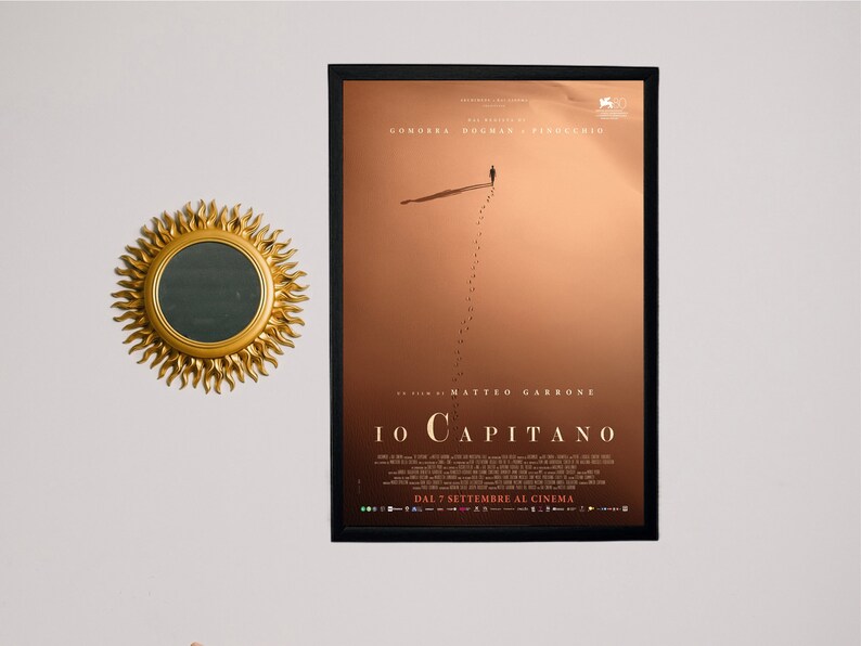 Io Capitano Movie Series Print Dorm Room Wall Decor Canvas Multiple ...