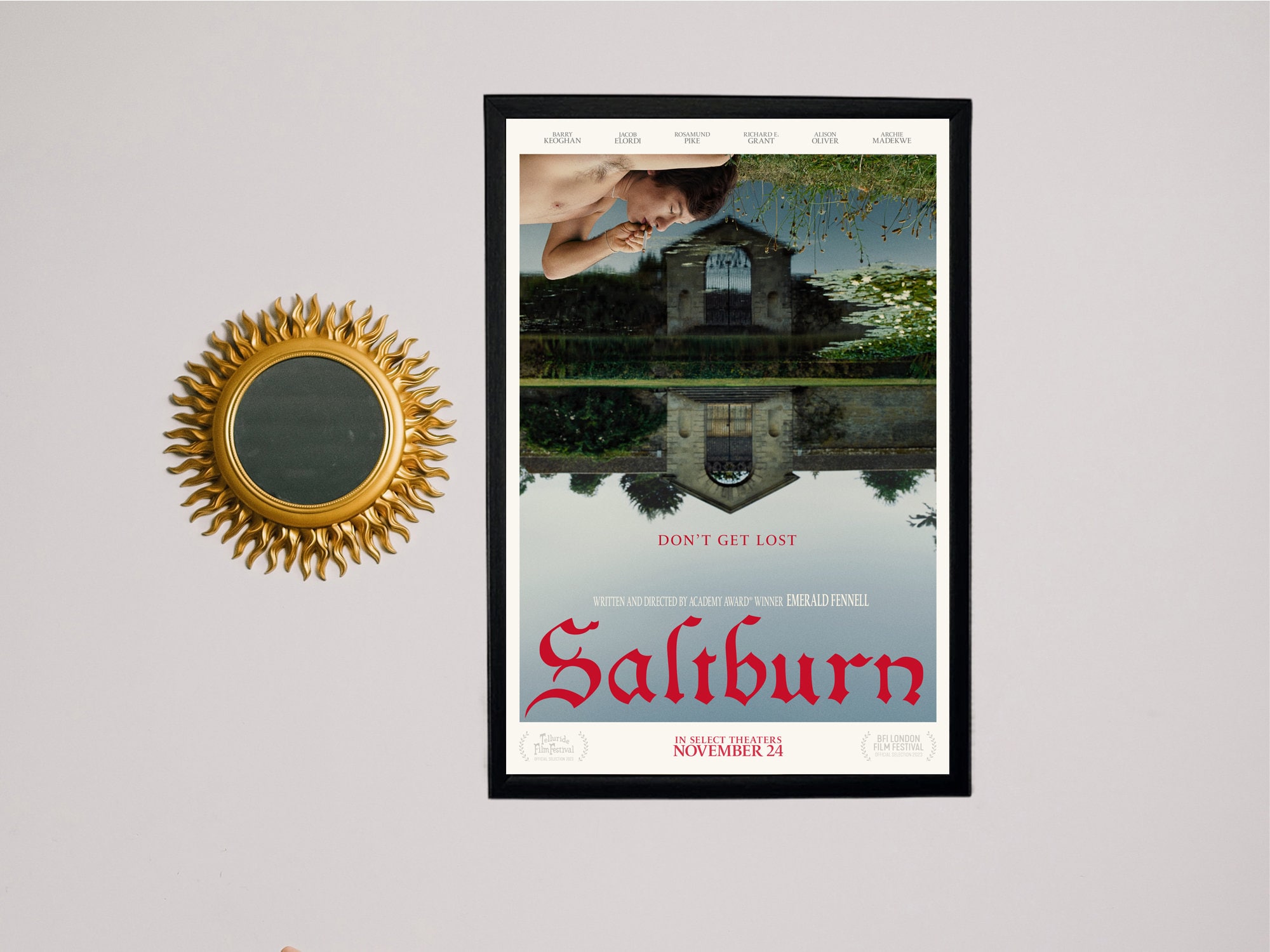 Saltburn Movie Poster - Movie Series Print - Dorm Room Wall Decor sold ...