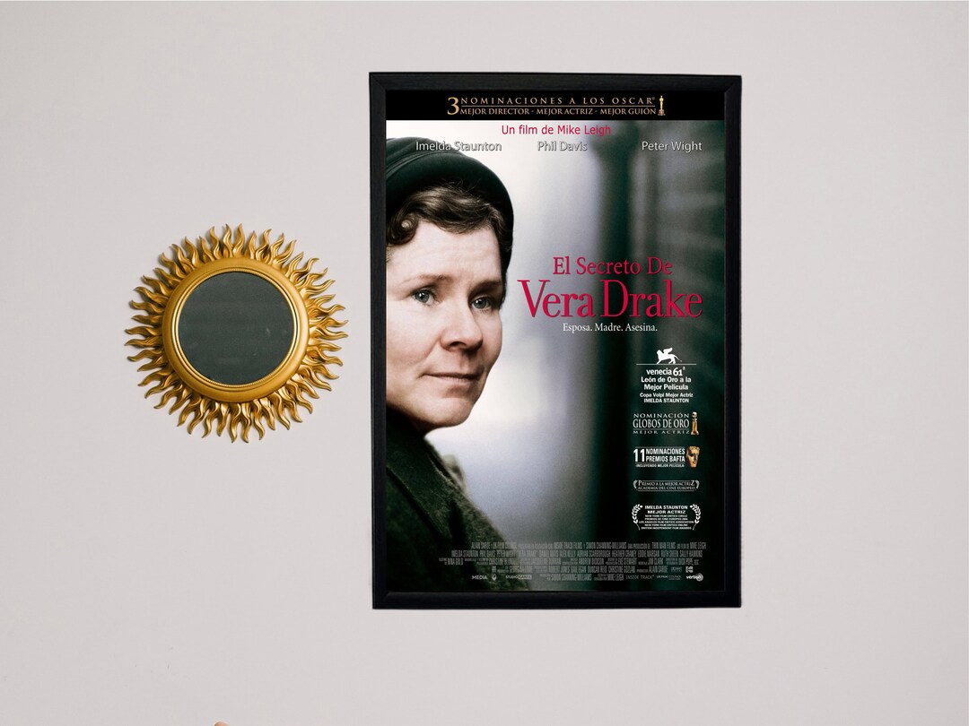 Vera Drake Movie Series Print Dorm Room Wall Decor Canvas Multiple Size ...
