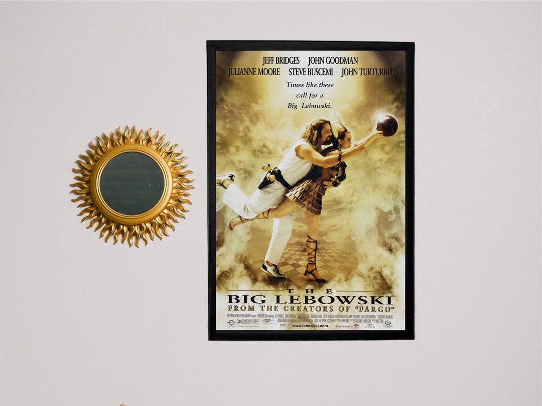 The Big Lebowski Movie Series Print Dorm Room Wall Decor Canvas ...