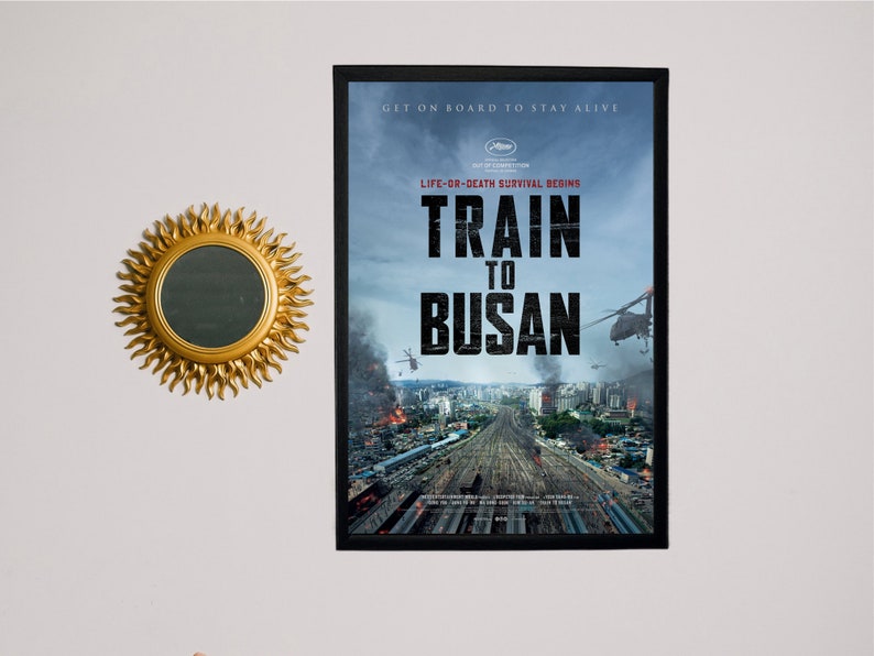 Train to Busan Movie Series Print Dorm Room Wall Decor Canvas Multiple ...