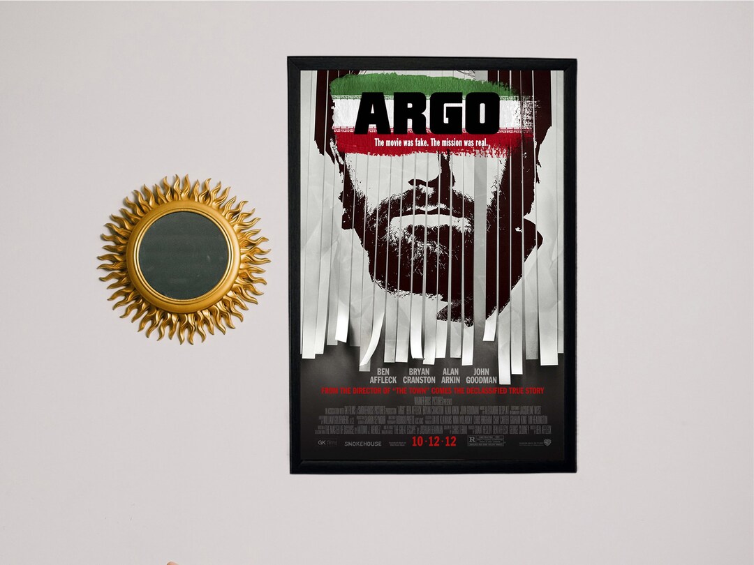 Argo Movie Series Print Dorm Room Wall Decor Canvas Multiple Size ...