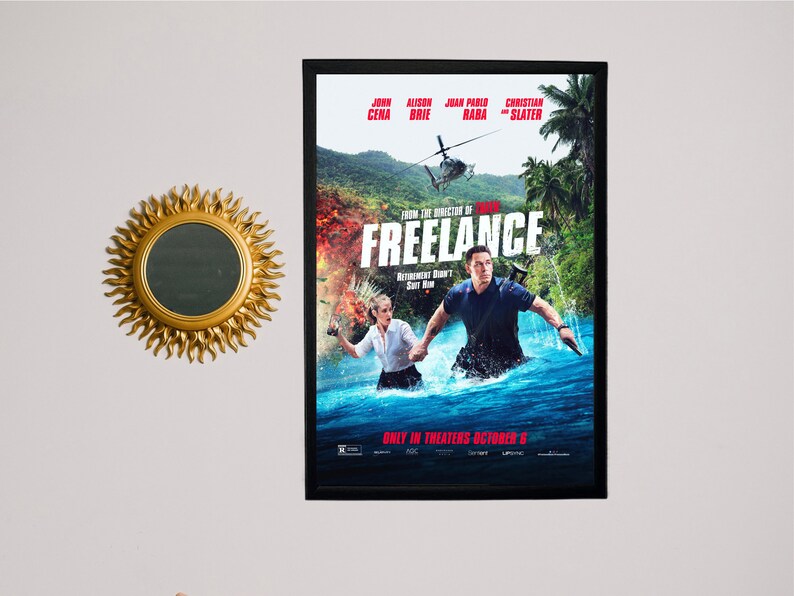 Freelance Movie Series Print Dorm Room Wall Decor Canvas Multiple Size ...