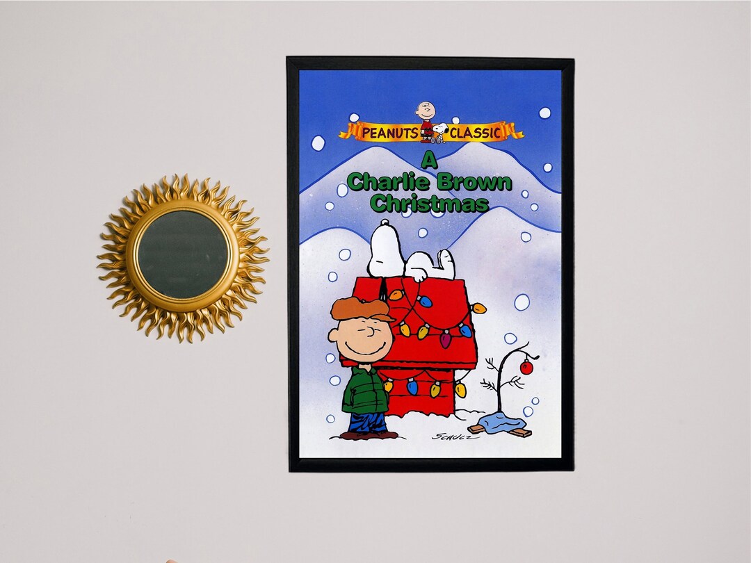 A Charlie Brown Christmas Movie Series Print Dorm Room Wall Decor ...