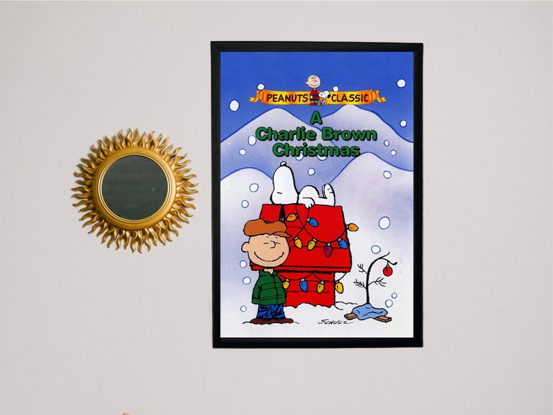 A Charlie Brown Christmas Movie Series Print Dorm Room Wall Decor ...