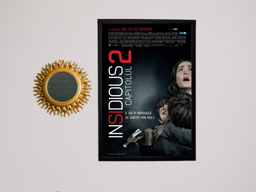 Insidious Chapter 2 Movie Series Print Dorm Room Wall Decor Canvas ...