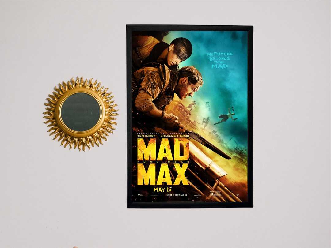 Mad Max Fury Road Movie Series Print Dorm Room Wall Decor Canvas ...
