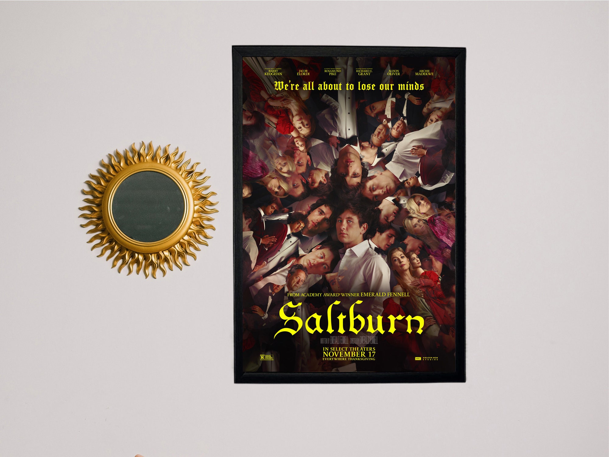 Saltburn Movie Poster - Movie Series Print - Dorm Room Wall Decor sold ...