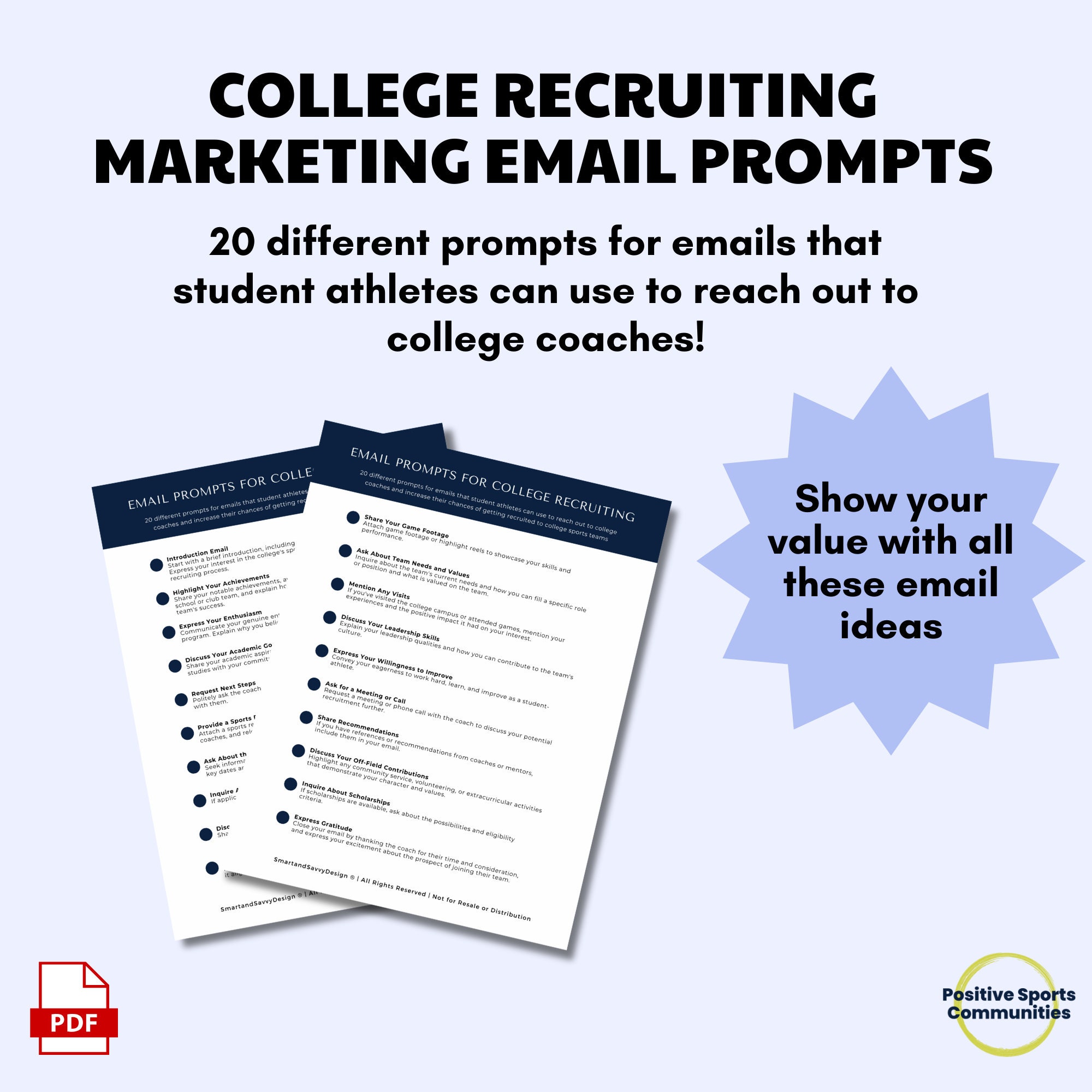 Unlock Your Recruiting Game: All-sports Email Ideas for D1/D2/D3 & JUCO ...