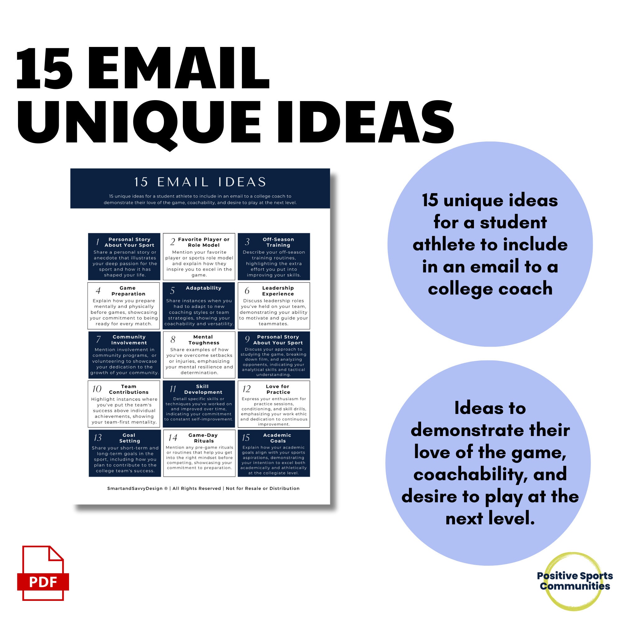 Unlock Your Recruiting Game: All-sports Email Ideas for D1/D2/D3 & JUCO ...