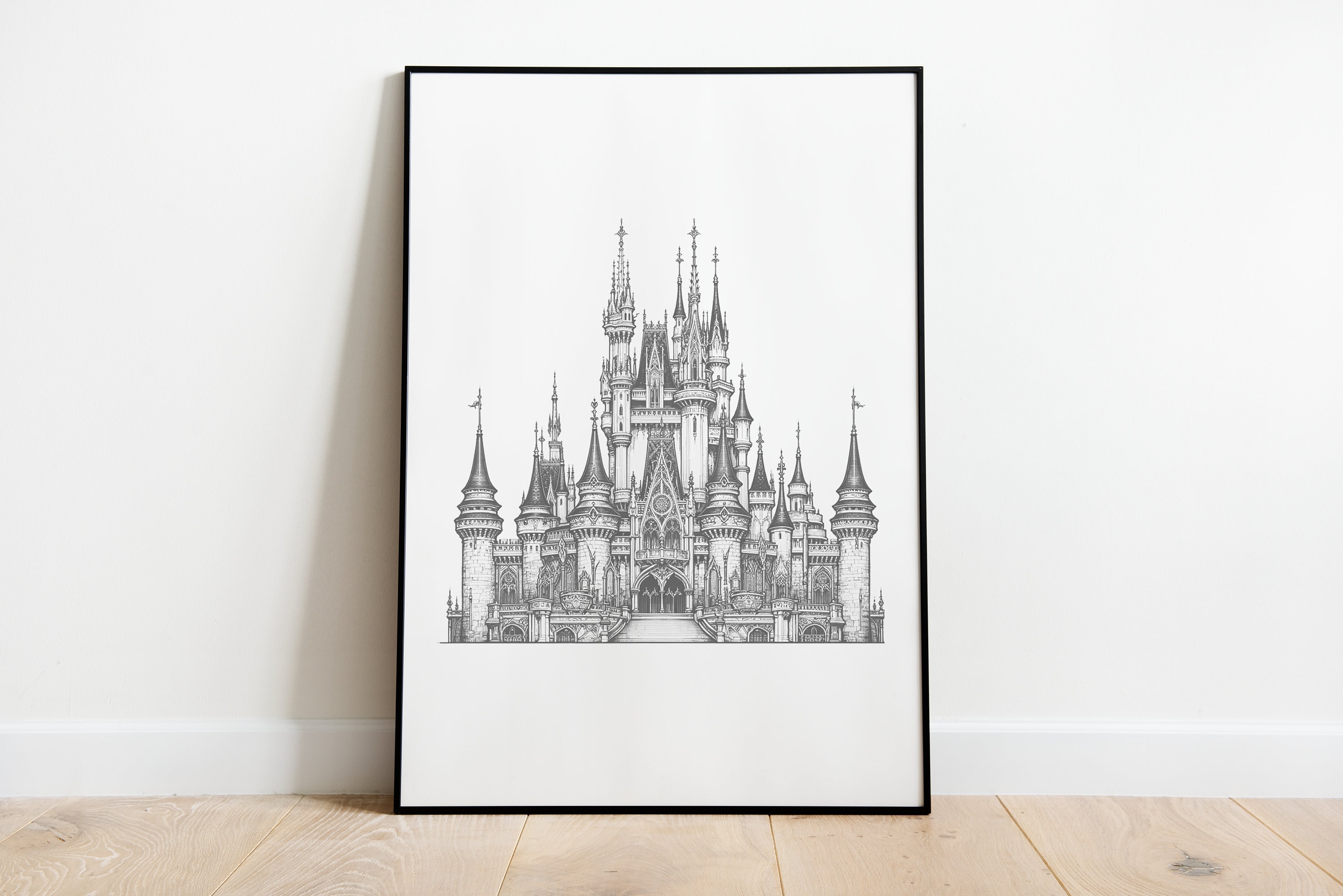 Instant Printable Poster WDW Park Icons - Etsy