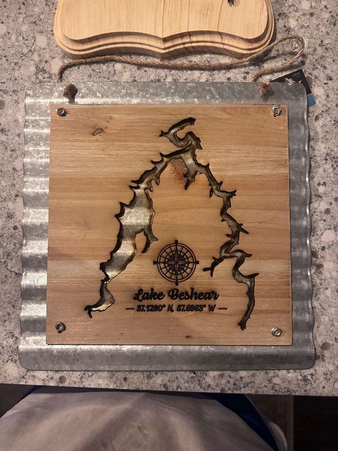 Wood Engraved Lake Beshear Personalized Wall Sign - Etsy