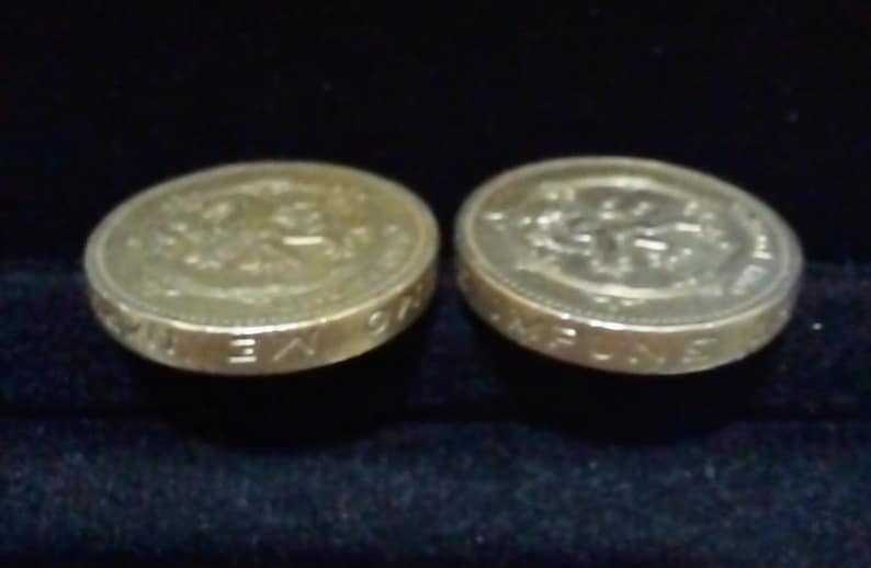One Pound 1994 Upside Down Error Coin - Etsy