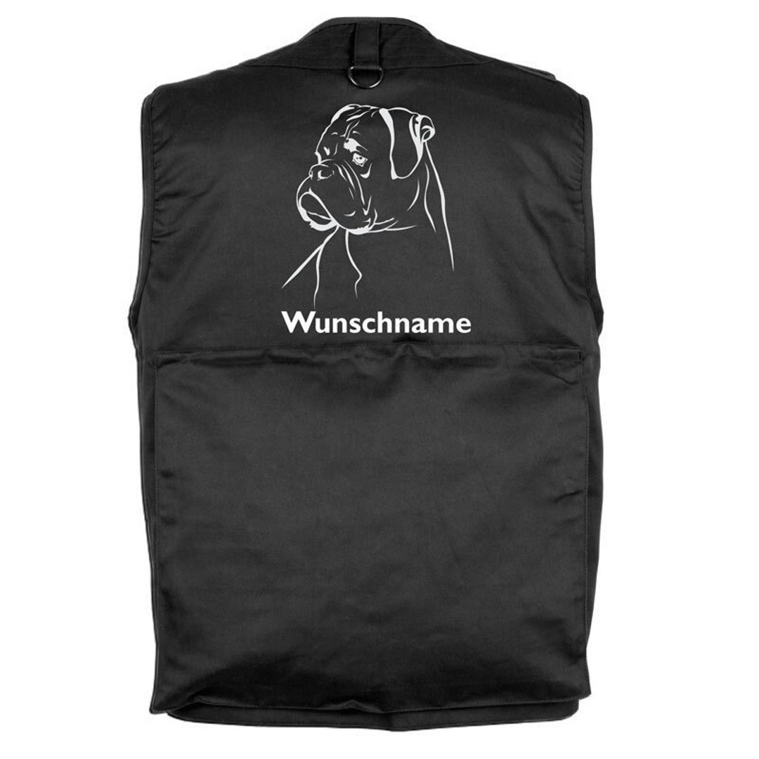 Boxer 3 Personalized Dog Sports Vest / Dog Sports Vest / Dog - Etsy