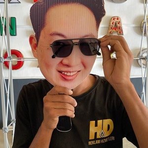 12" Big Head Stick, Face on a Stick, Head Cuts, Bachelor Party, Heals ...