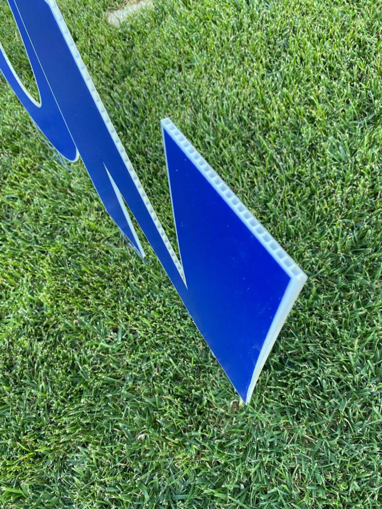 Custom Graduation Yard Sign | 15" Lawn Letters With Stakes ...