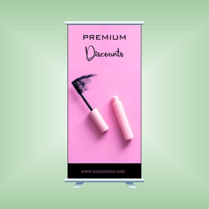 Brand Roll Banner | Custom Wedding Retractable Banner Stand Included ...