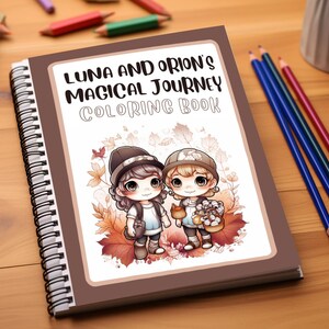 Adventure Coloring Book With Story for Kids and Adults | Instant ...