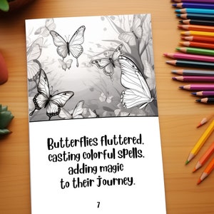 Adventure Coloring Book With Story for Kids and Adults | Instant ...