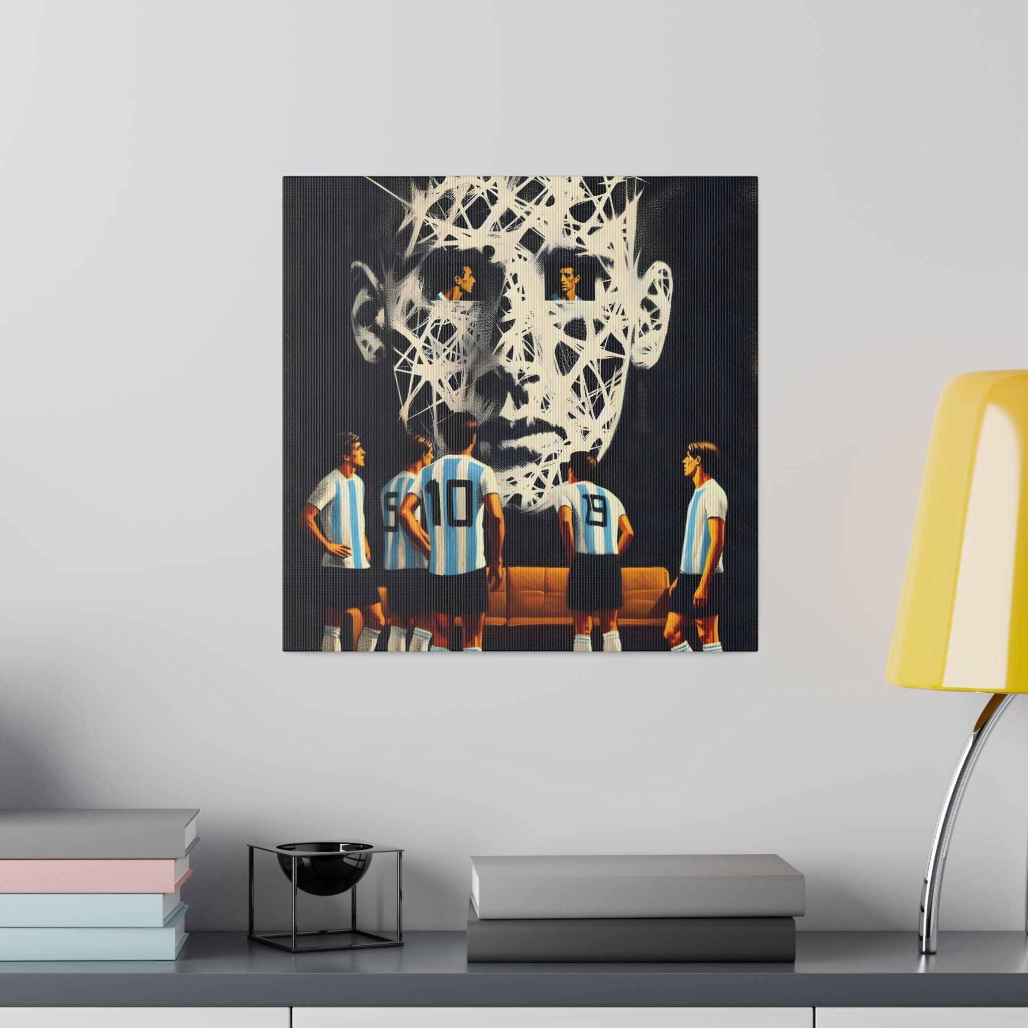 Argentina Wall Art, Argentina Home Decor,football, Football Wall Art ...