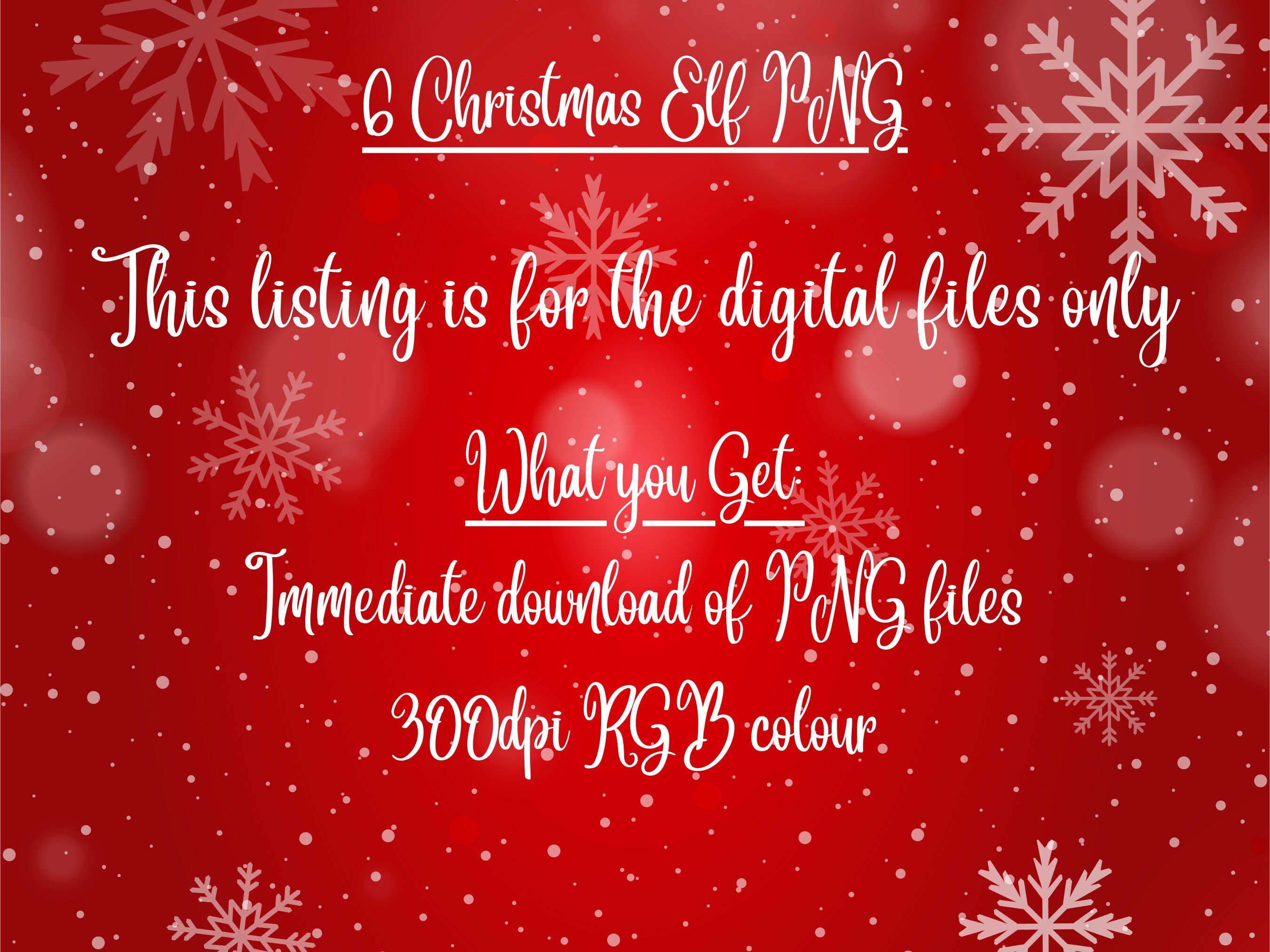 Christmas Elf Bundle PNG Sticker Bundle, High-res Illustrations ...