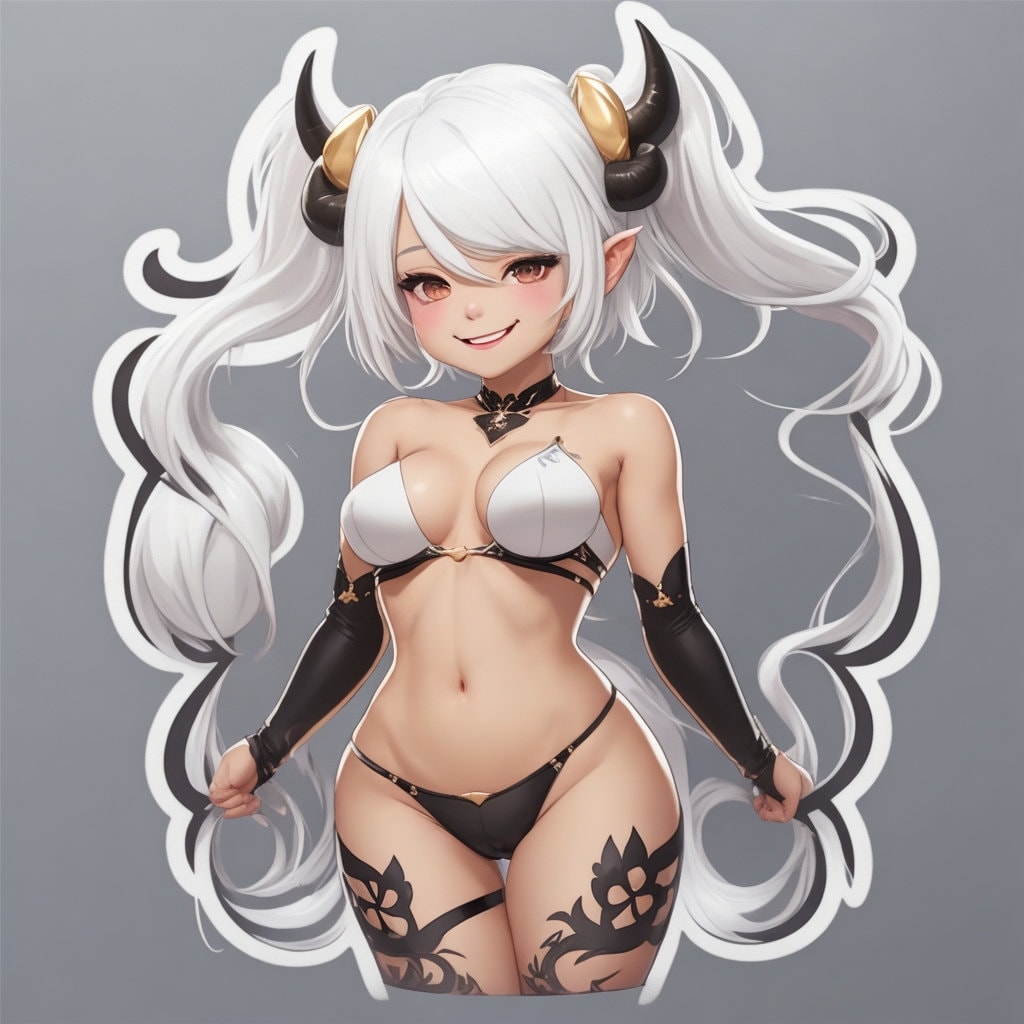 4 Adorable Sexy Busty Chibi Anime Clipart Bundle Png Commercial Rights Chibi Clipart Manga