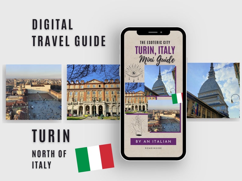 Turin Italy the Esoteric City Digital Travel Guide (PDF) - Etsy