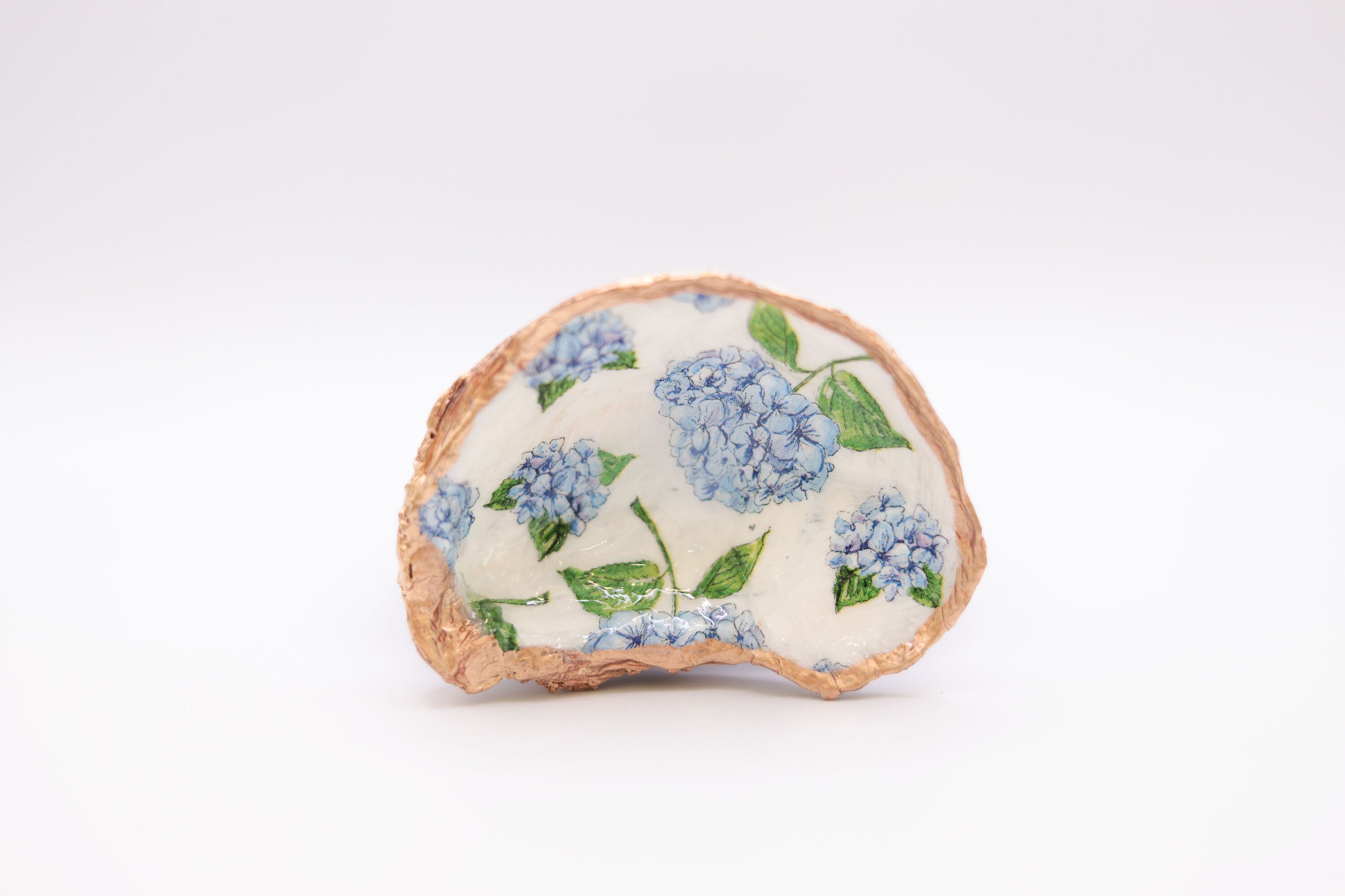 Oyster Shell Ring Dish Hydrangea - Etsy