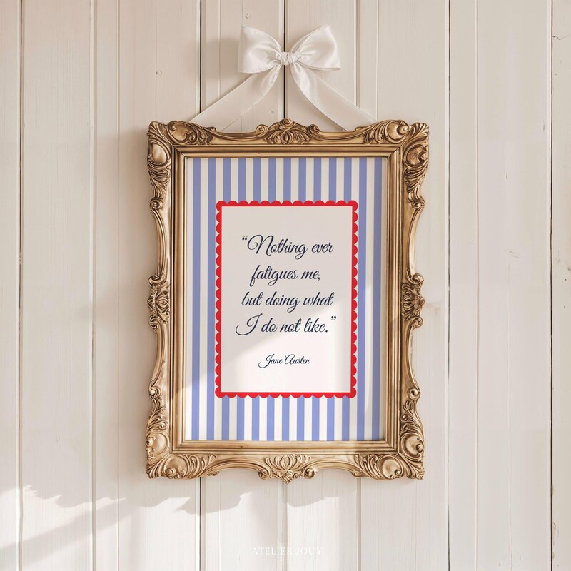 Jane Austen Poster - Etsy