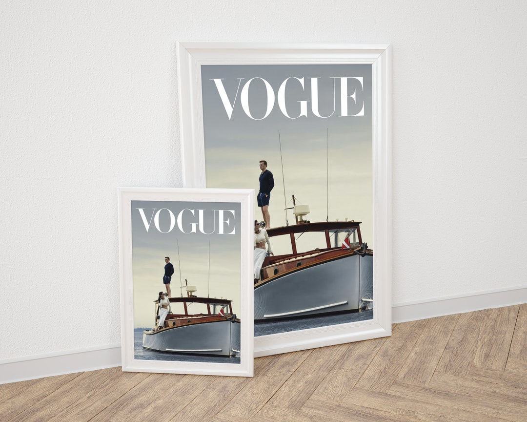 Vogue Poster Print Vogue Magazine Luxury Poster Fashion Poster Wall ...