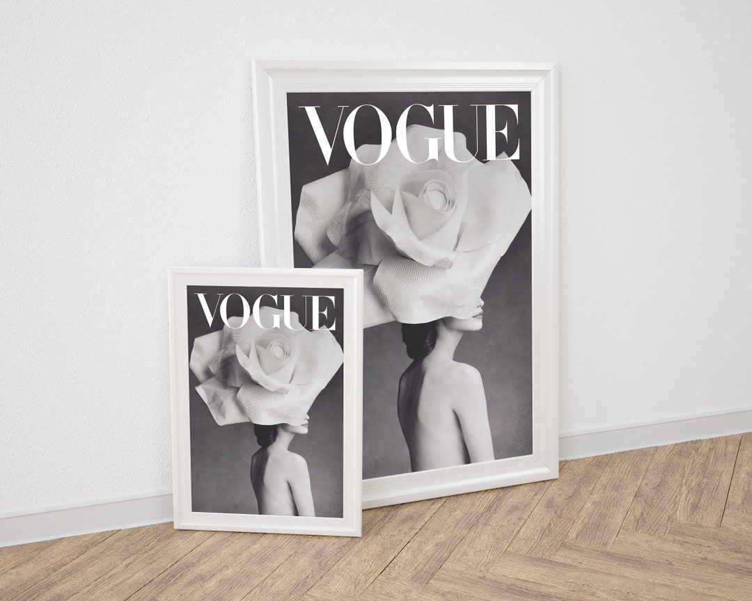 Vogue Poster Print - Vogue Magazine | Irving Penn | Black & White ...
