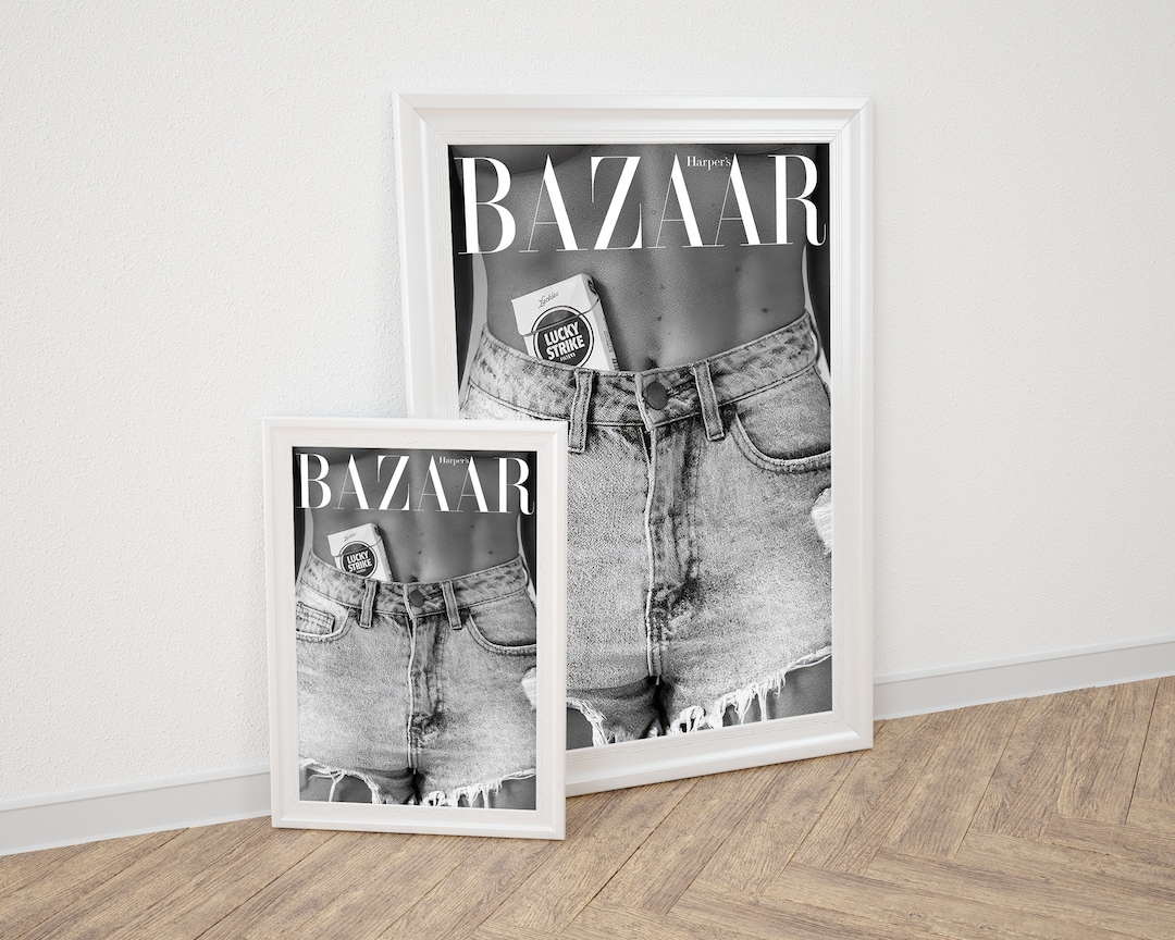 Harper's Bazaar Poster Print - Bazaar Magazine | Luxury Poster ...