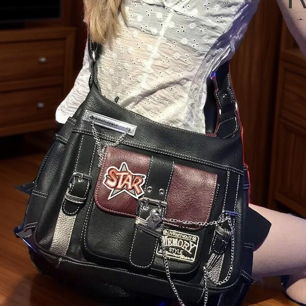 Messenger Bag Aesthetic Vintage - Etsy