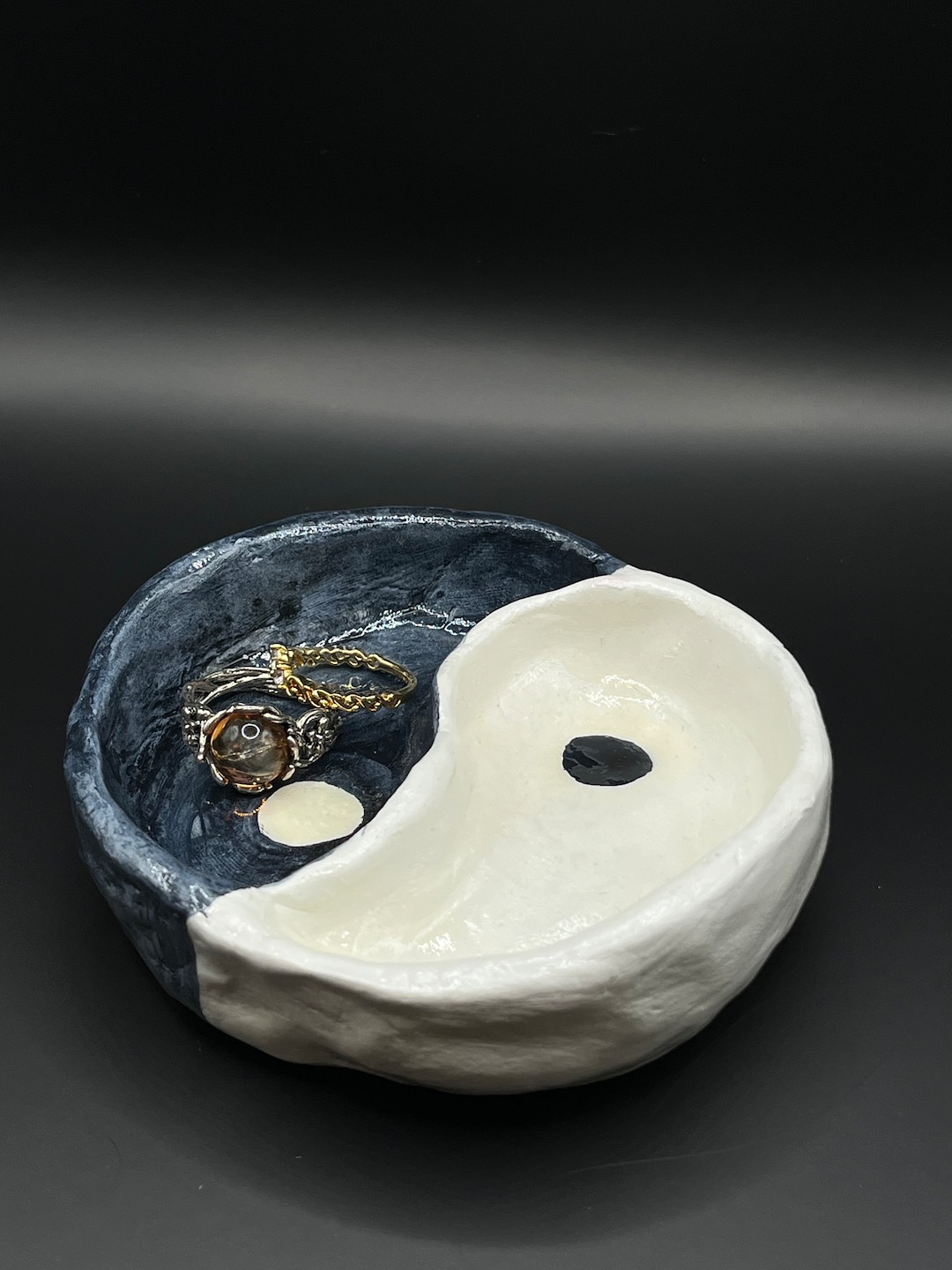 Yin-yang Air Dry Clay Tray - Etsy