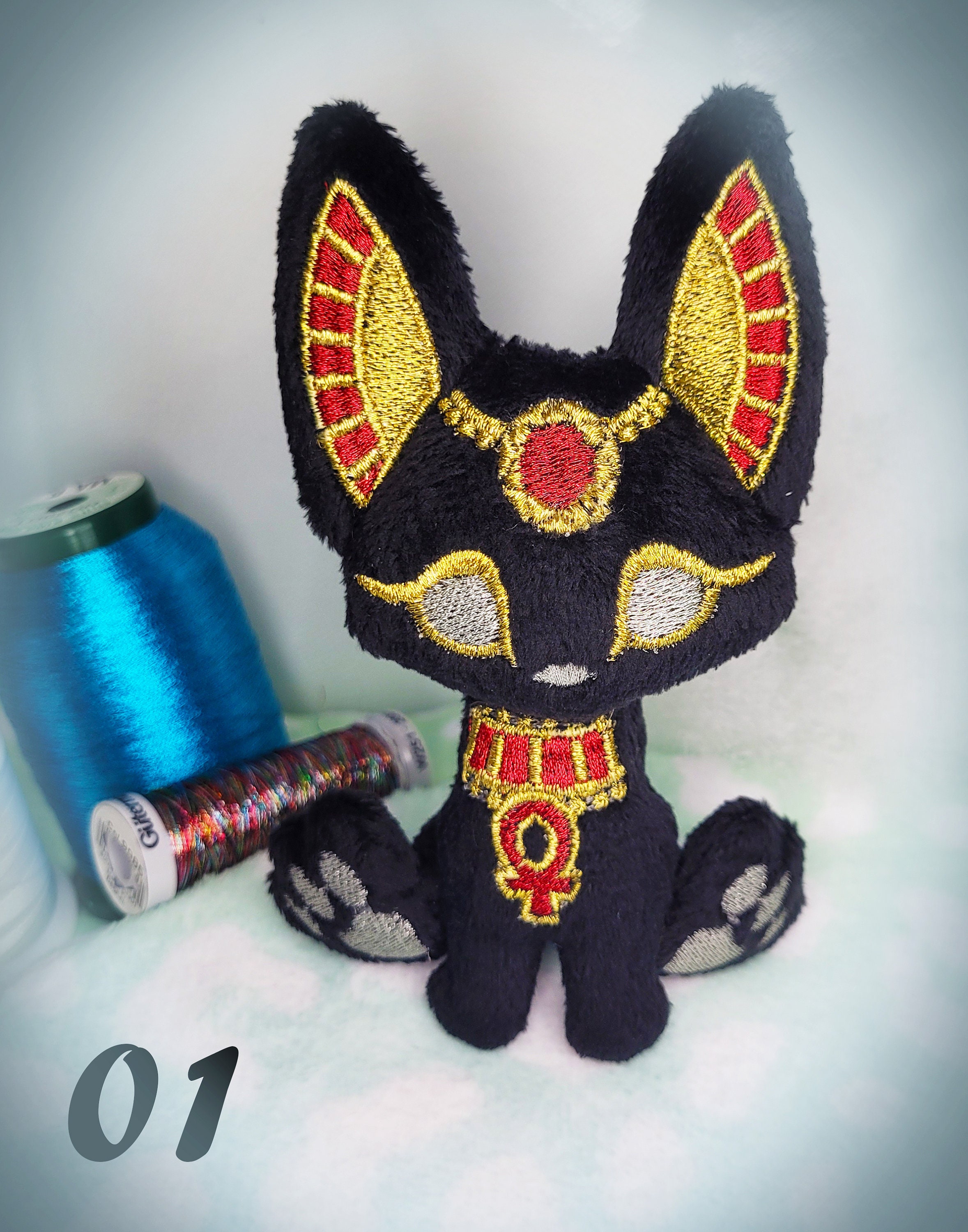 Anubis Plush Egyptian Gods Jackal Plushies Anubis Plush Anubis Anubis ...