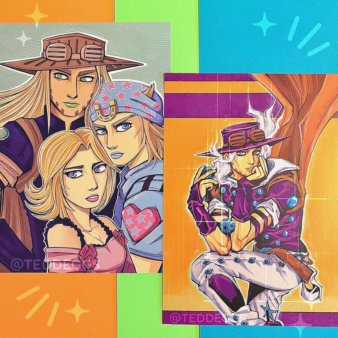 Jojo Part 7 SBR - A5 Prints - Etsy