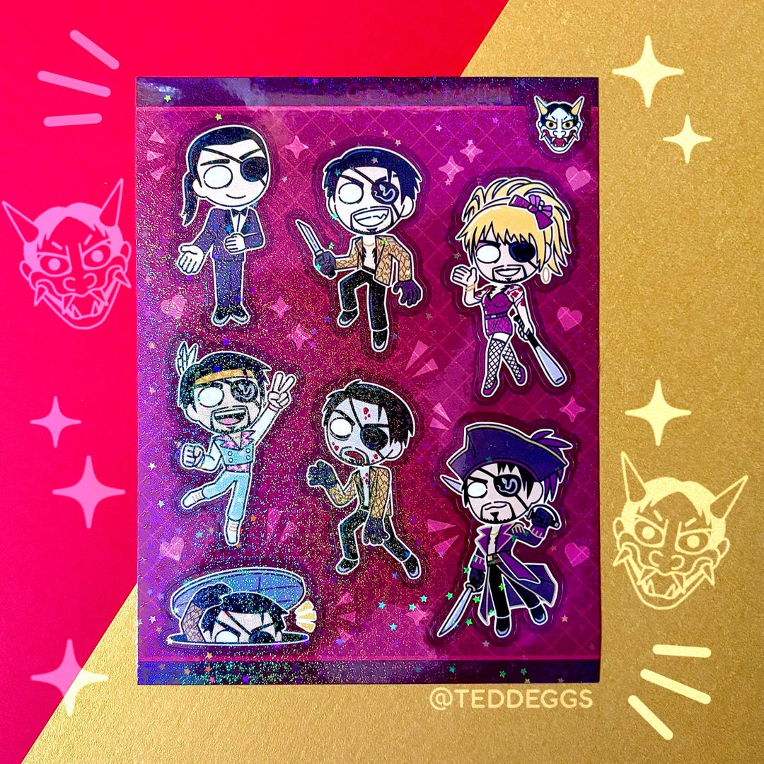 Majima Sticker Sheet ! - Etsy