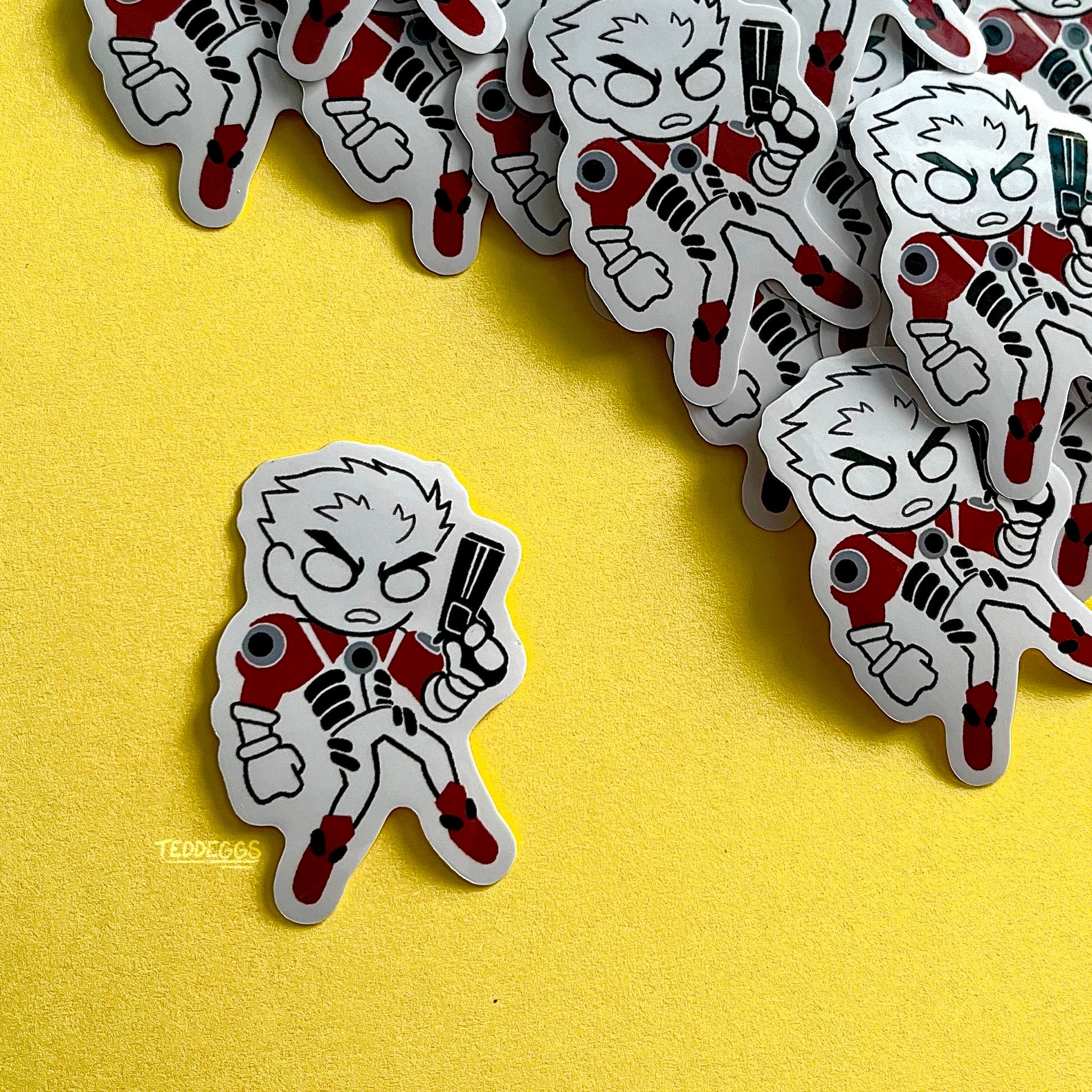 TINY TRIGUN 98 Stickers - Etsy