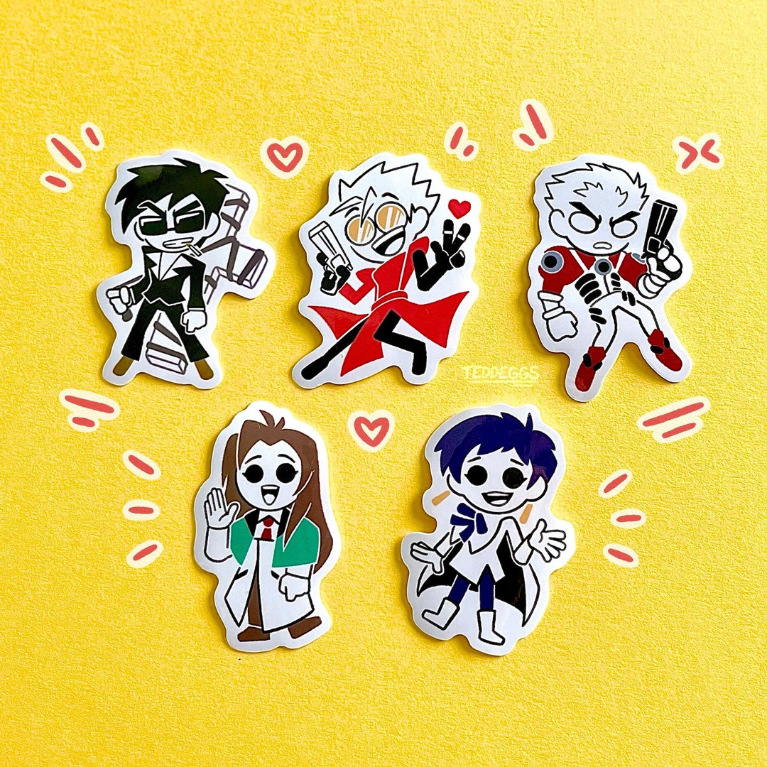 TINY TRIGUN 98 Stickers - Etsy