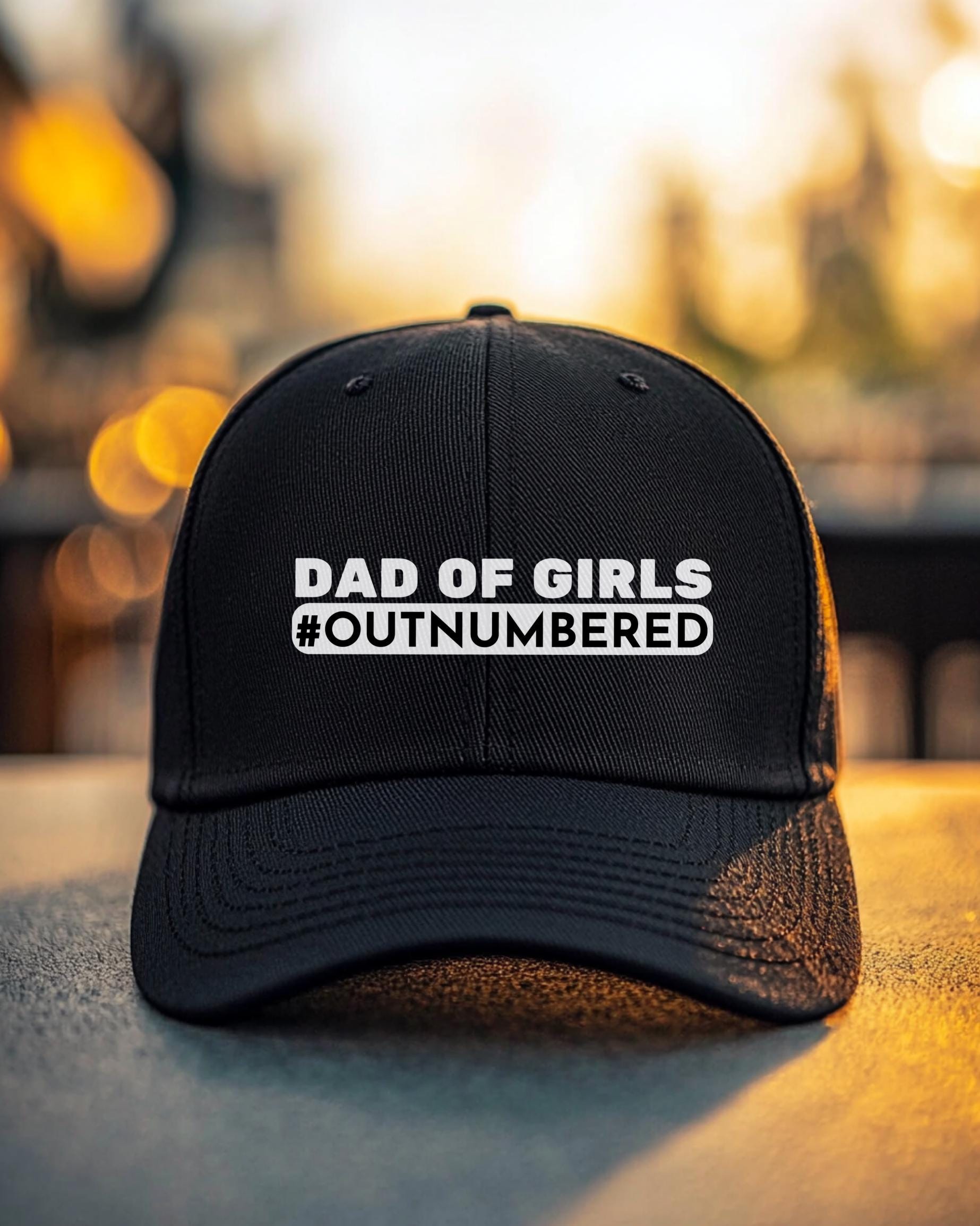 Dad of Girls Outnumbered PNG Funny Father's Day Digital Download SVG ...